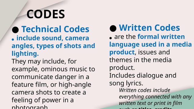 MIL WEEK 6 CODES AND CONVENTIONS [Autosaved].pptx