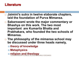 PPT Mimamsa The Philosophy Of Vedic Dharma PowerPoint