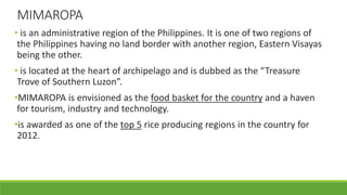 MIMAROPA, Region IV - B | PPTX