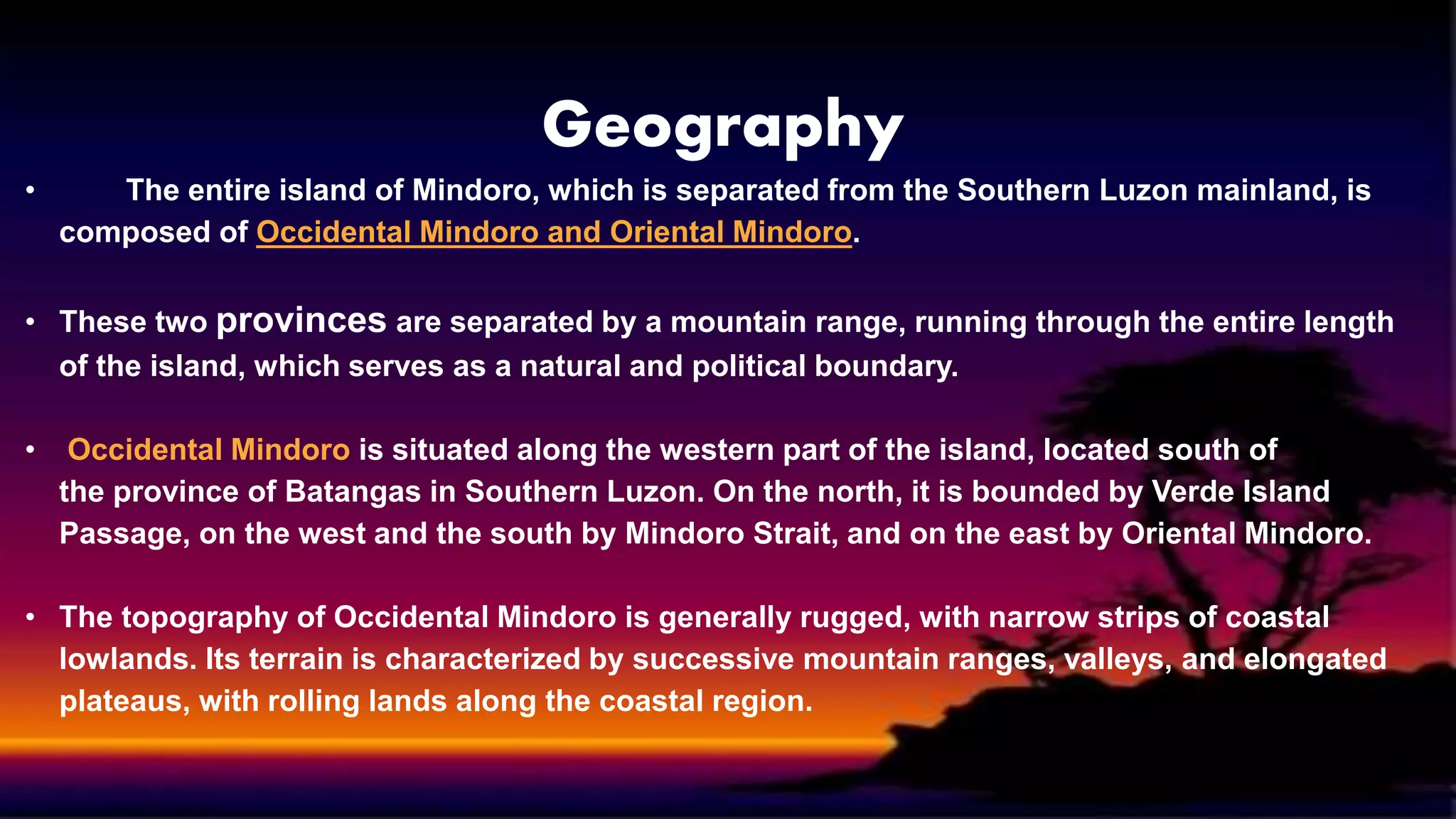 Region IV-B Mimaropa Geography | PPTX
