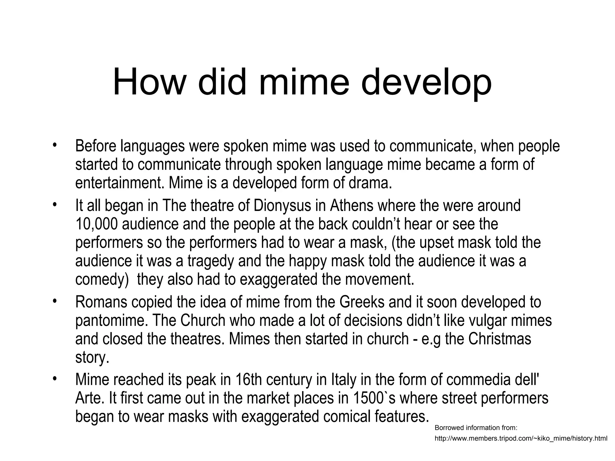 2.1 Siddiquea- Mime Presentation | PPT