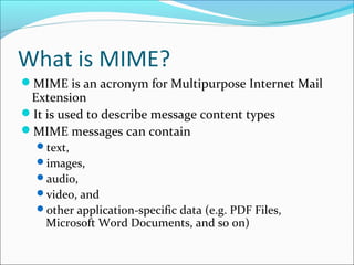 Mime | PPT