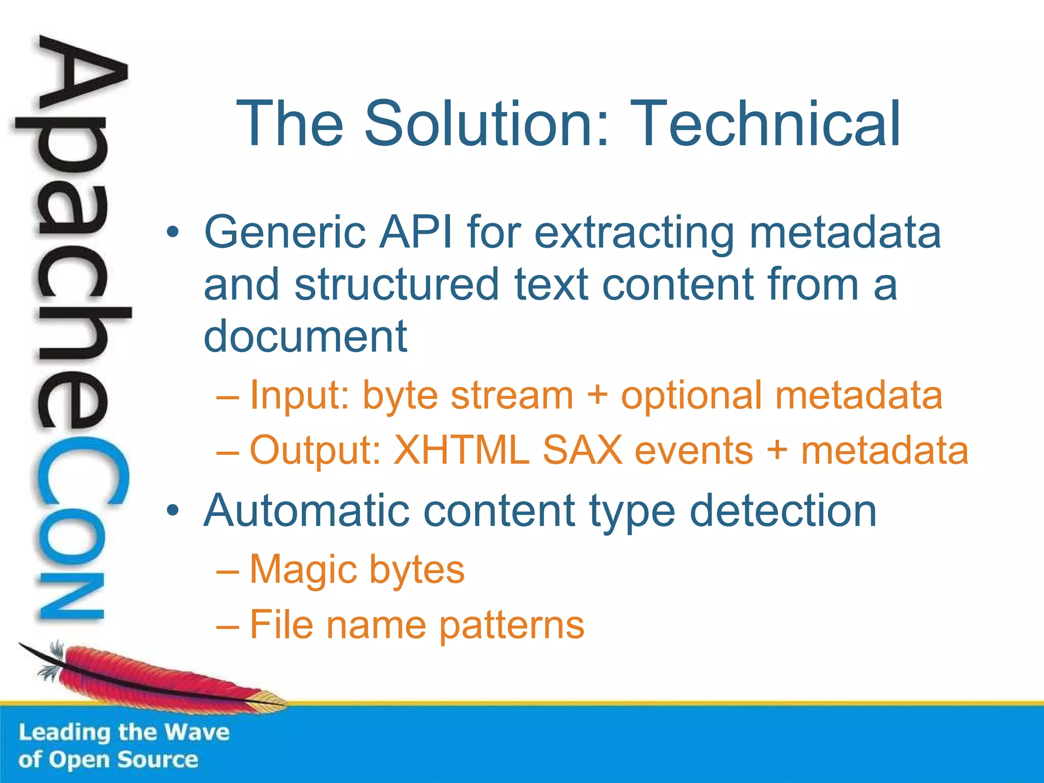 Mime Magic With Apache Tika | PPT