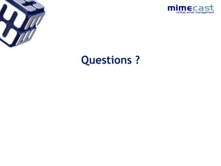 Mimecast Presentation | PPT