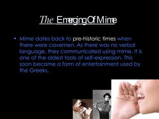 Mime POWERPOINT | PPT