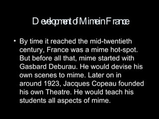 Mime POWERPOINT | PPT