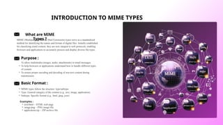 MIME, Mailing lists and newsgroups.pptxs | PPTX