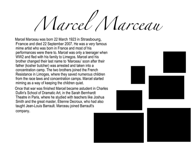 Unit 2 - Mime Presentation | PPT | Theater | Fine Art