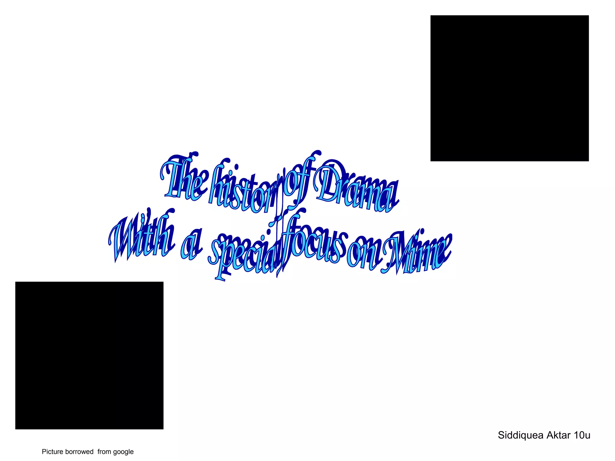 Mime Presentation | PPT