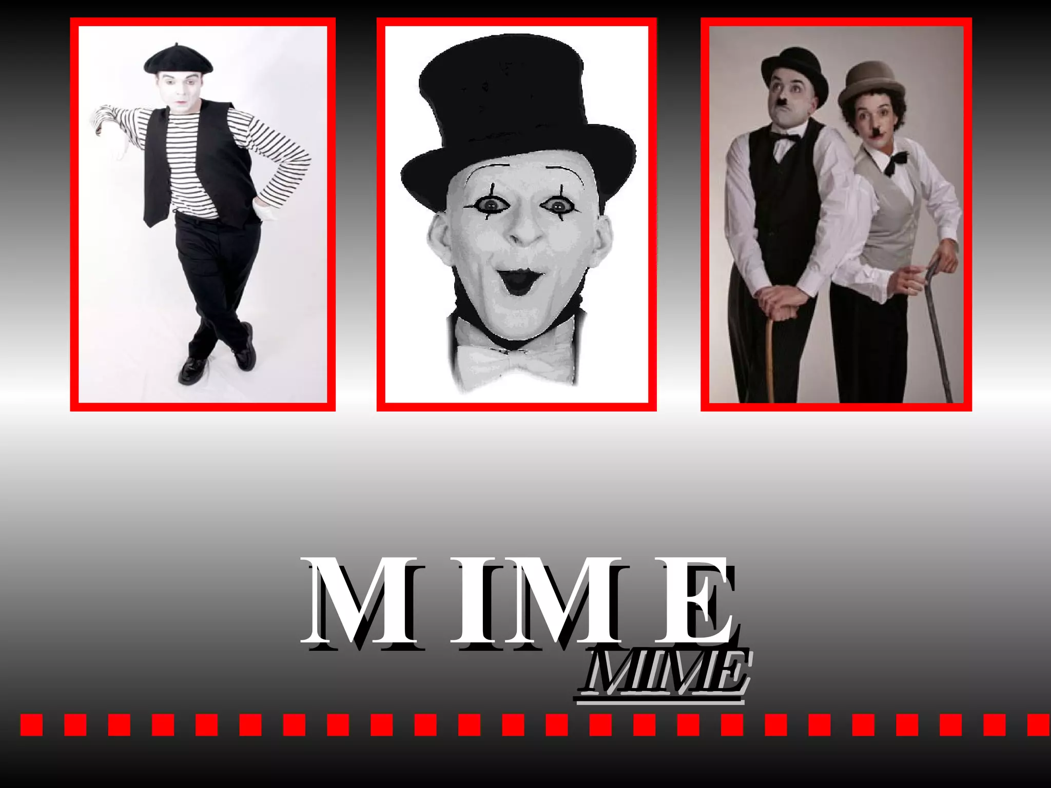 Mime presentation | PPT