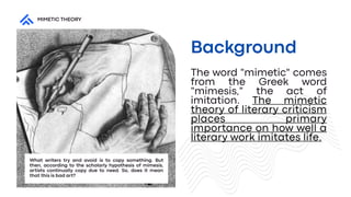 MIMETIC THEORY English Presentations.ppt