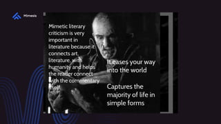 MIMETIC THEORY English Presentations.ppt