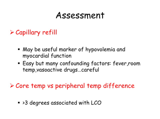 Low cardiac output syndrome- minati | PPTX