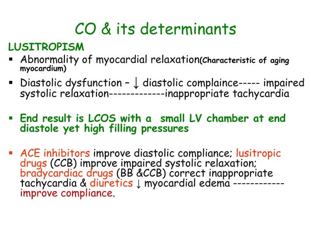 Low cardiac output syndrome- minati | PPTX