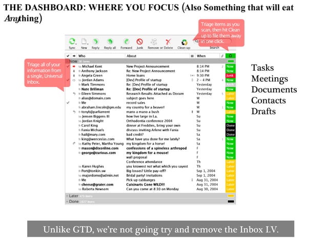 Mimi Yin: Getting Things Done: Technology and Practice | PPT