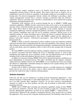 Learn new things about SNMP devices and SNMP simulation | PDF