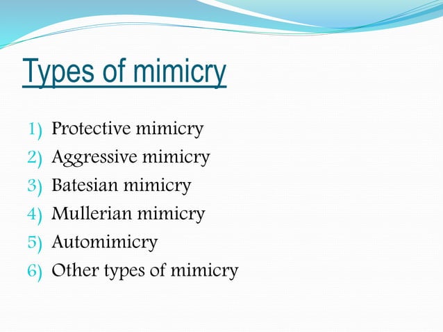 Mimicry (Evolutionary Biology) | PPTX | Reptiles | Pets