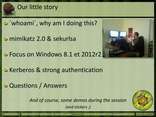 mimikatz @ rmll | PPTX