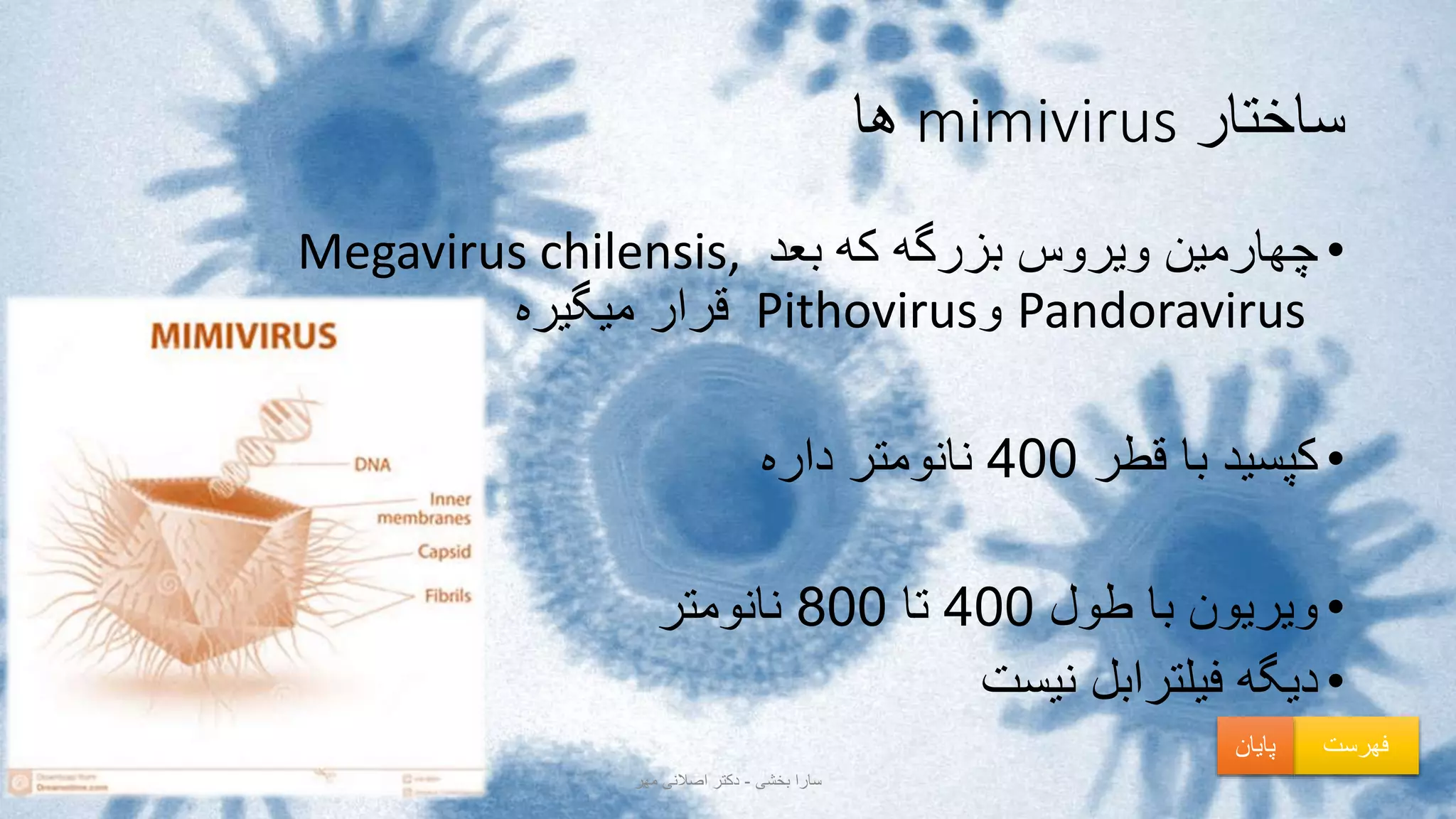 Virology - Mimivirus and Megavirus | PPTX