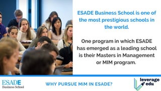 Esade business school | PPT