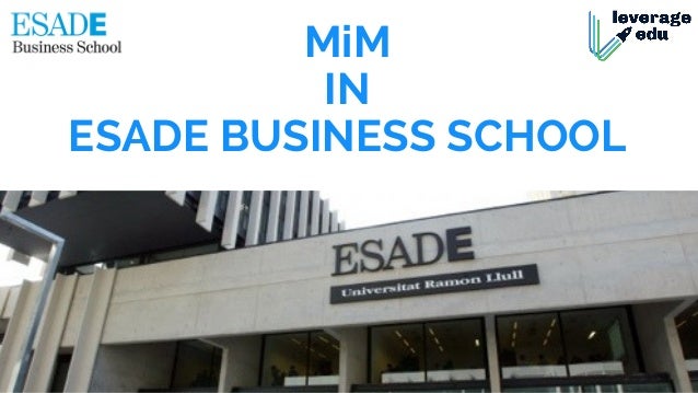 Esade business school