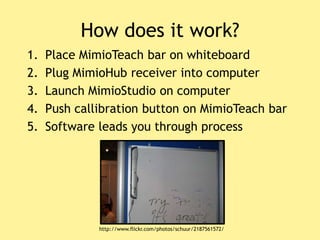 MimioTeach Presentation | PPTX