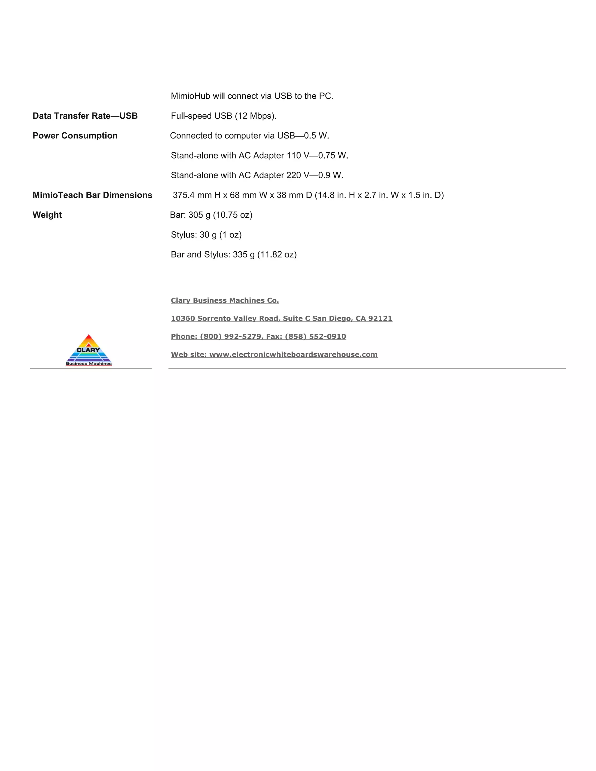 Mimio Teach Interactive System | RTF