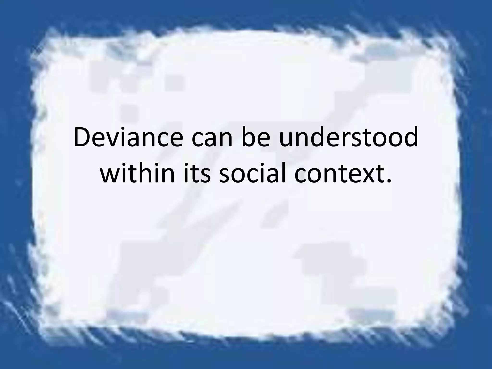 Deviance | PPTX