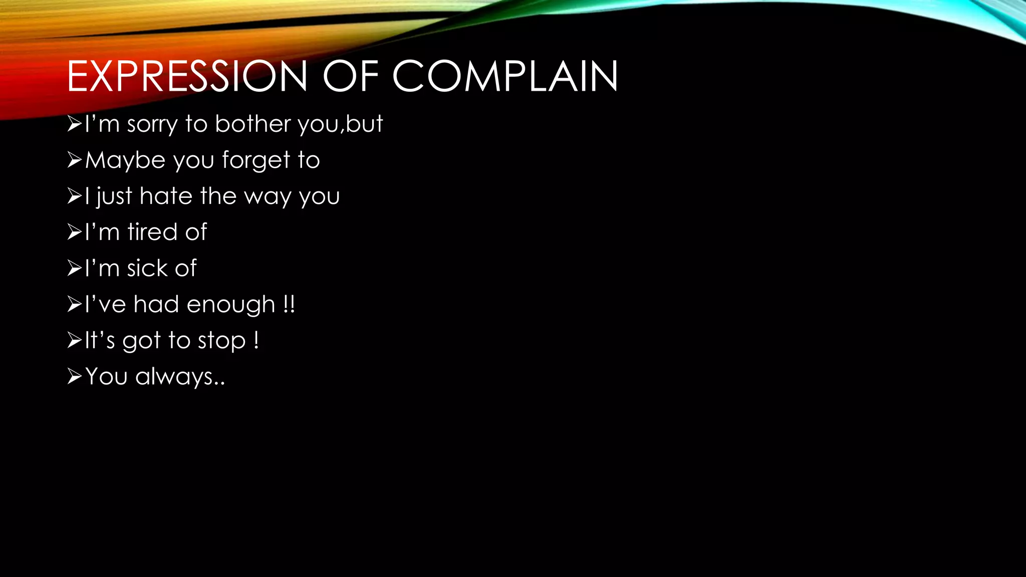 Contoh expression dalam bahasa inggris | PPT