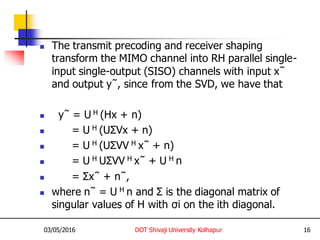 Multiple input multiple output techniques | PDF | Computer Networking | Computing