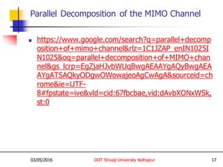 Multiple input multiple output techniques | PDF | Computer Networking | Computing
