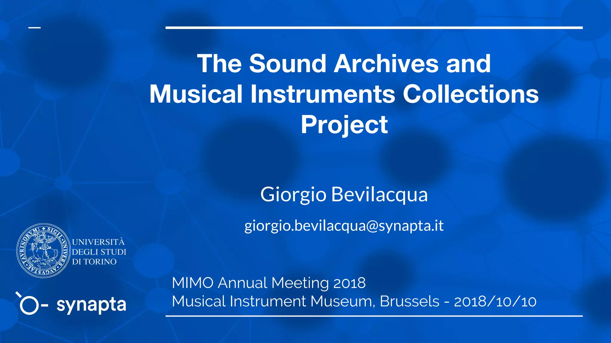 Sound Archives and Musical Instrument Collections | PPT
