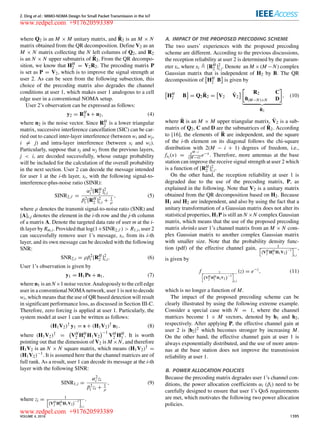 Mimo noma design for small packet transmission in the internet of ...