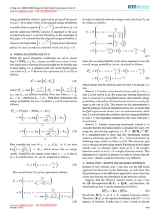 Mimo noma design for small packet transmission in the internet of ...