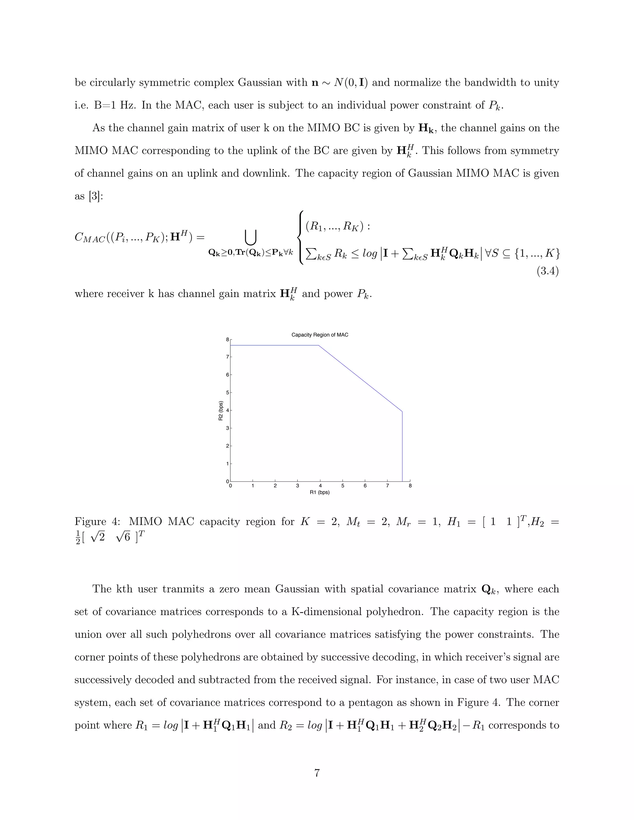 Multiuser MIMO Gaussian Channels: Capacity Region and Duality | PDF