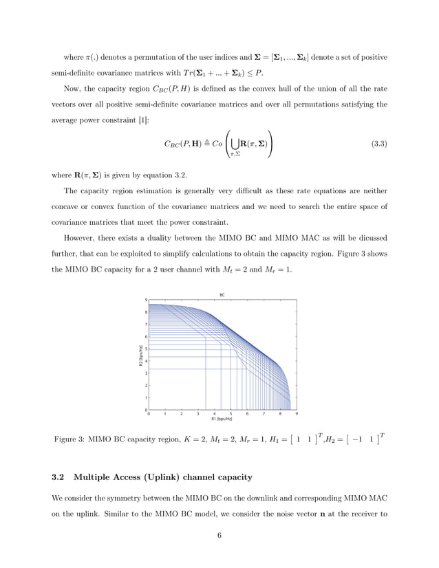 Multiuser MIMO Gaussian Channels: Capacity Region and Duality | PDF