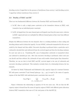 Multiuser MIMO Gaussian Channels: Capacity Region and Duality | PDF