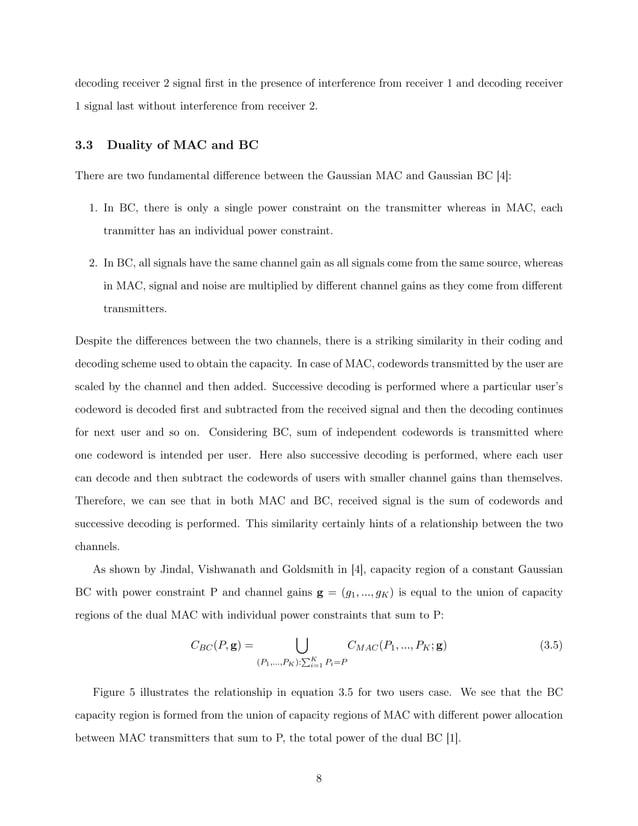 Multiuser MIMO Gaussian Channels: Capacity Region and Duality | PDF