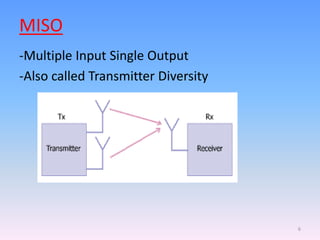 Mimo in Wireless Communication | PPTX