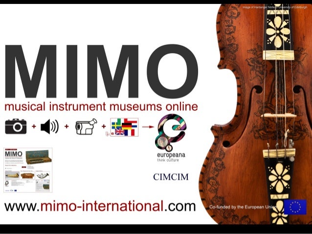 Mimo musical instrument museums online project fp7 final review mast…