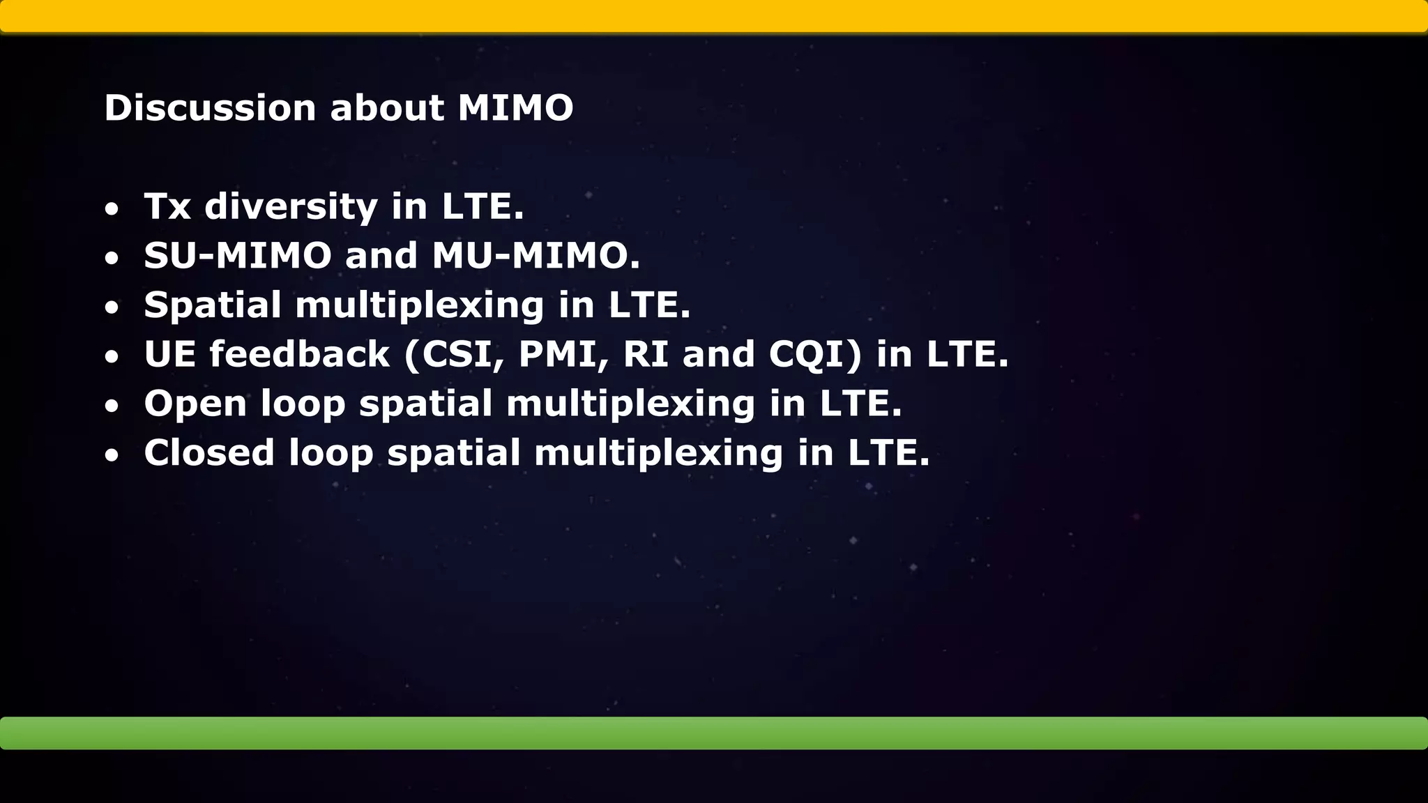 MIMO Calculation | PPTX