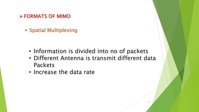 MIMO Antenna and Technology installation | PPT