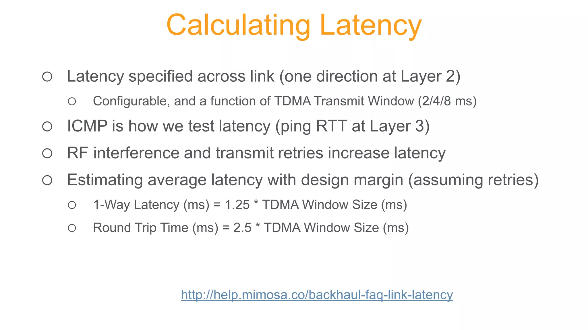 Mimosa ptp backhaul | PPTX
