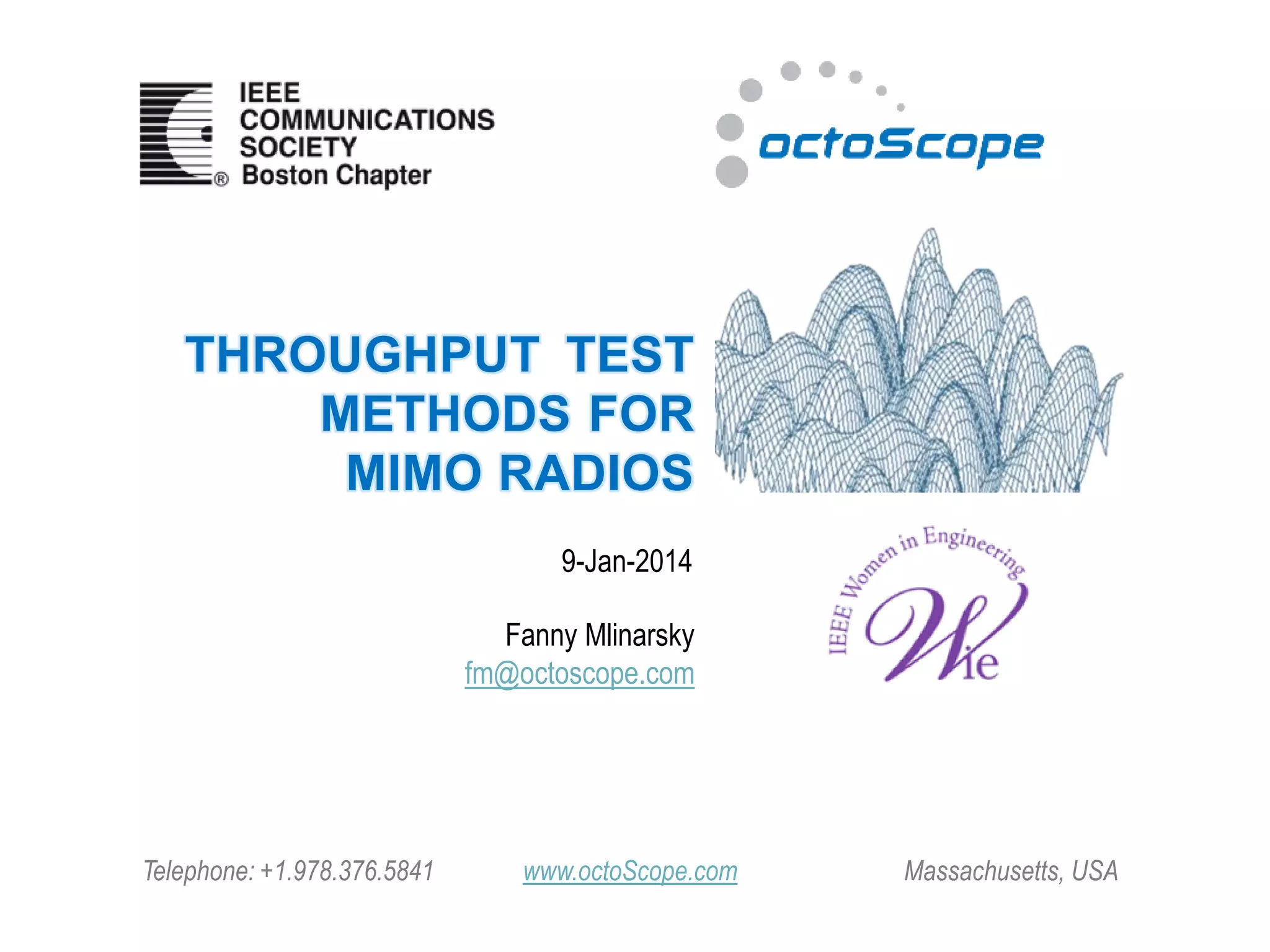 MIMO Testing | PPT