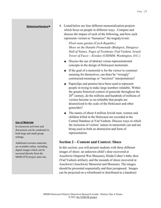 MIMS-H2D Names and Memorials | PDF