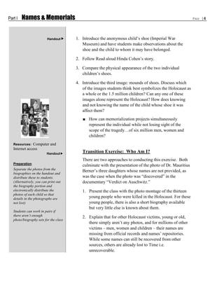 MIMS-H2D Names and Memorials | PDF