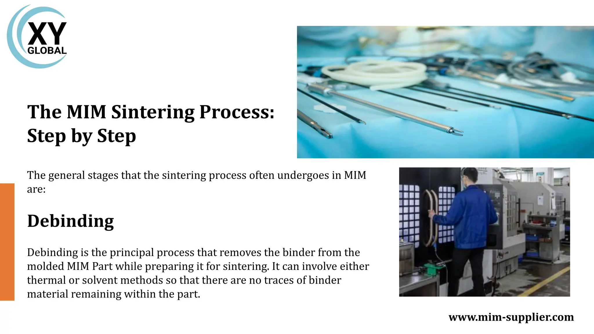 MIM Sintering Process Ensure High Quality in Metal Injection Molding | PDF