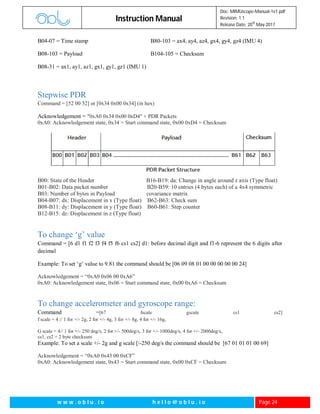 MIMUscope Instruction Manual | PDF