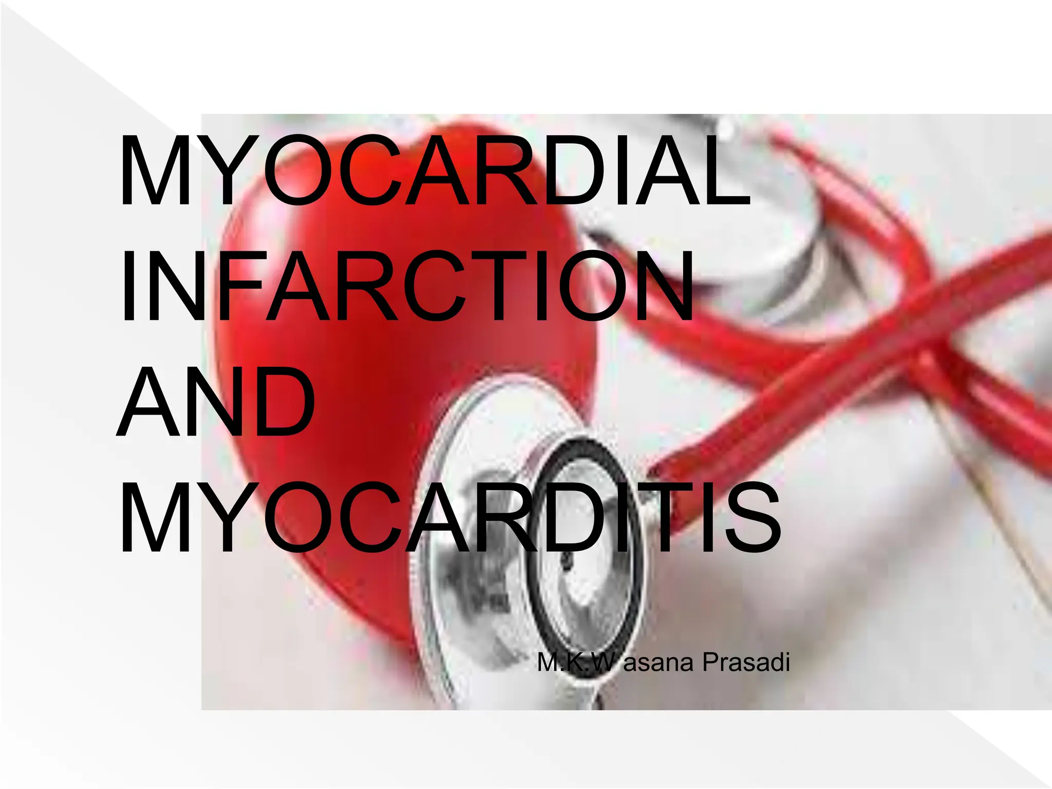 MI Myocarditis.pptx internl medicine heart | PPTX
