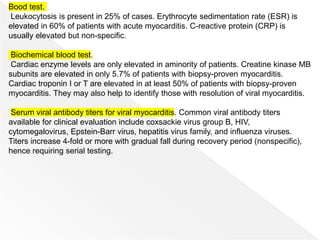 MI Myocarditis.pptx internl medicine heart | PPTX